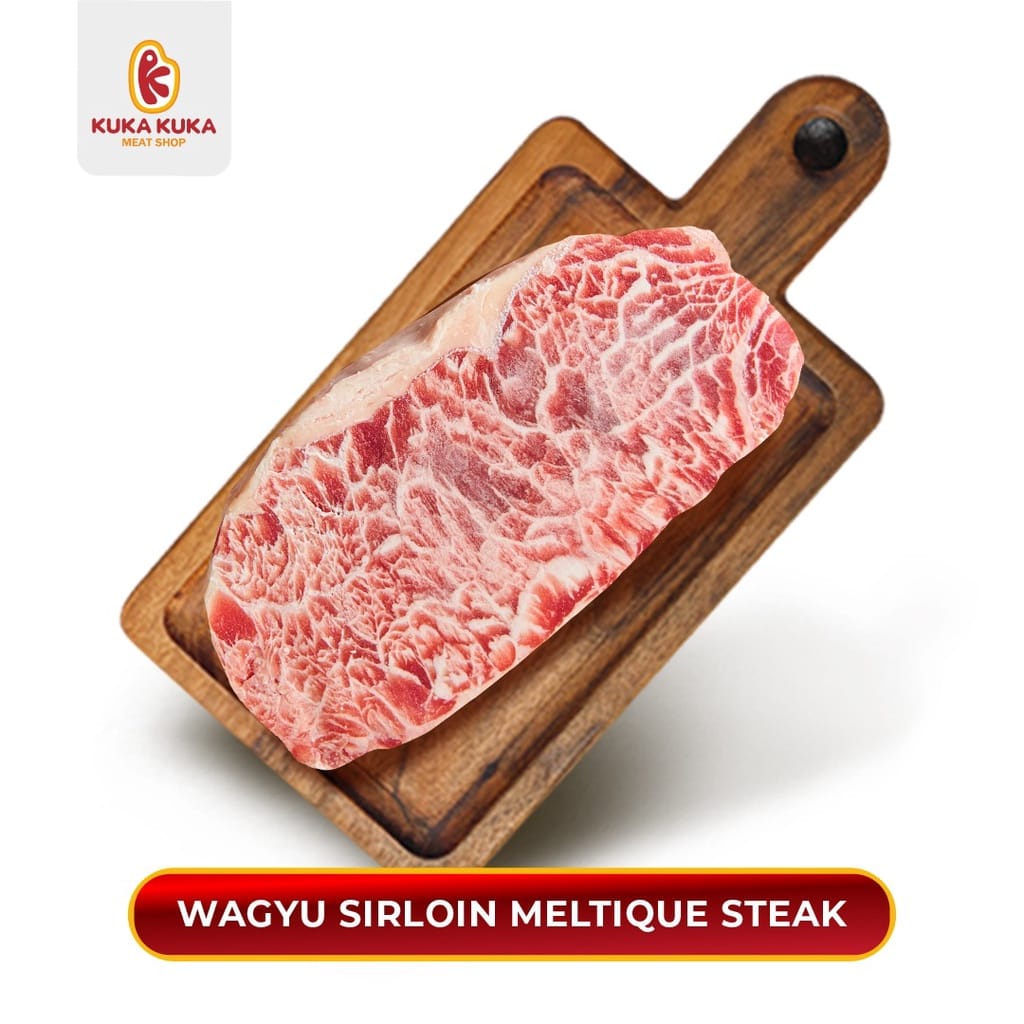 Jual Daging Sapi Beef Steak Wagyu Primary Striploin / Sirloin Meltique ...