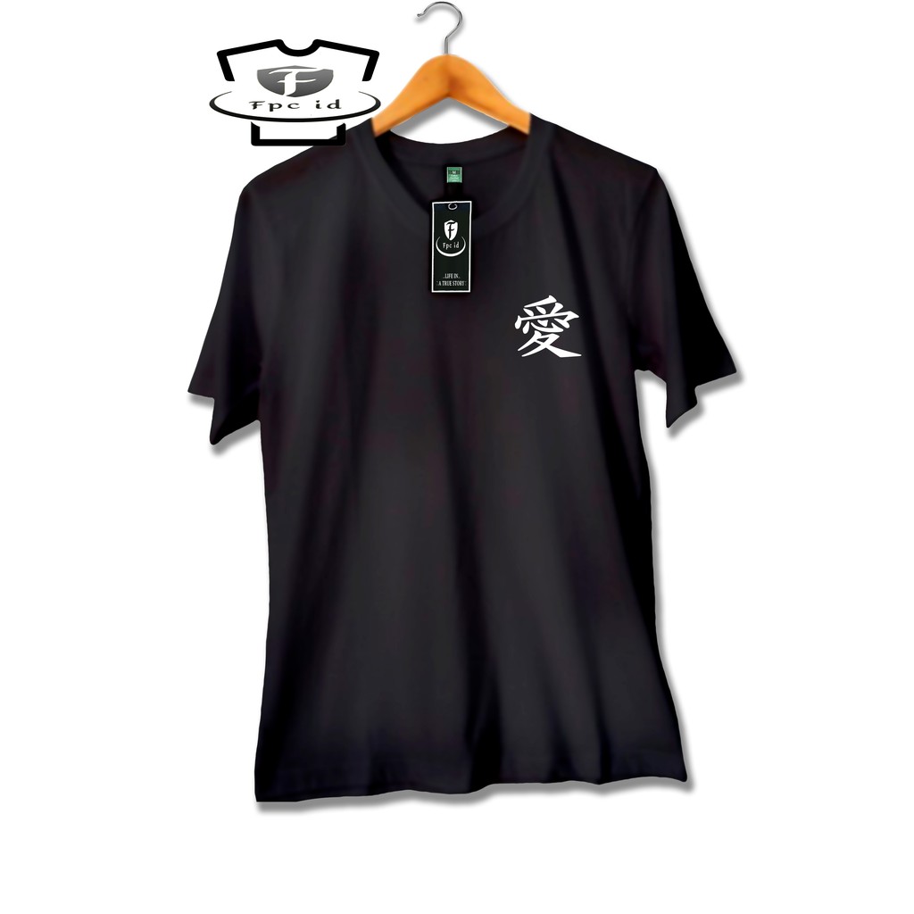 Kaos Tulisan Jepang Logo Love Japan Original Cotton Combed 30s ... Kaos Tulisan Jepang Logo Love Japan Original Cotton Combed 30s ...