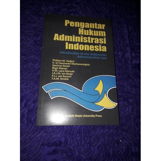 Pengantar hukum administrasi indonesia by philipus m hadjon | Shopee Indonesia