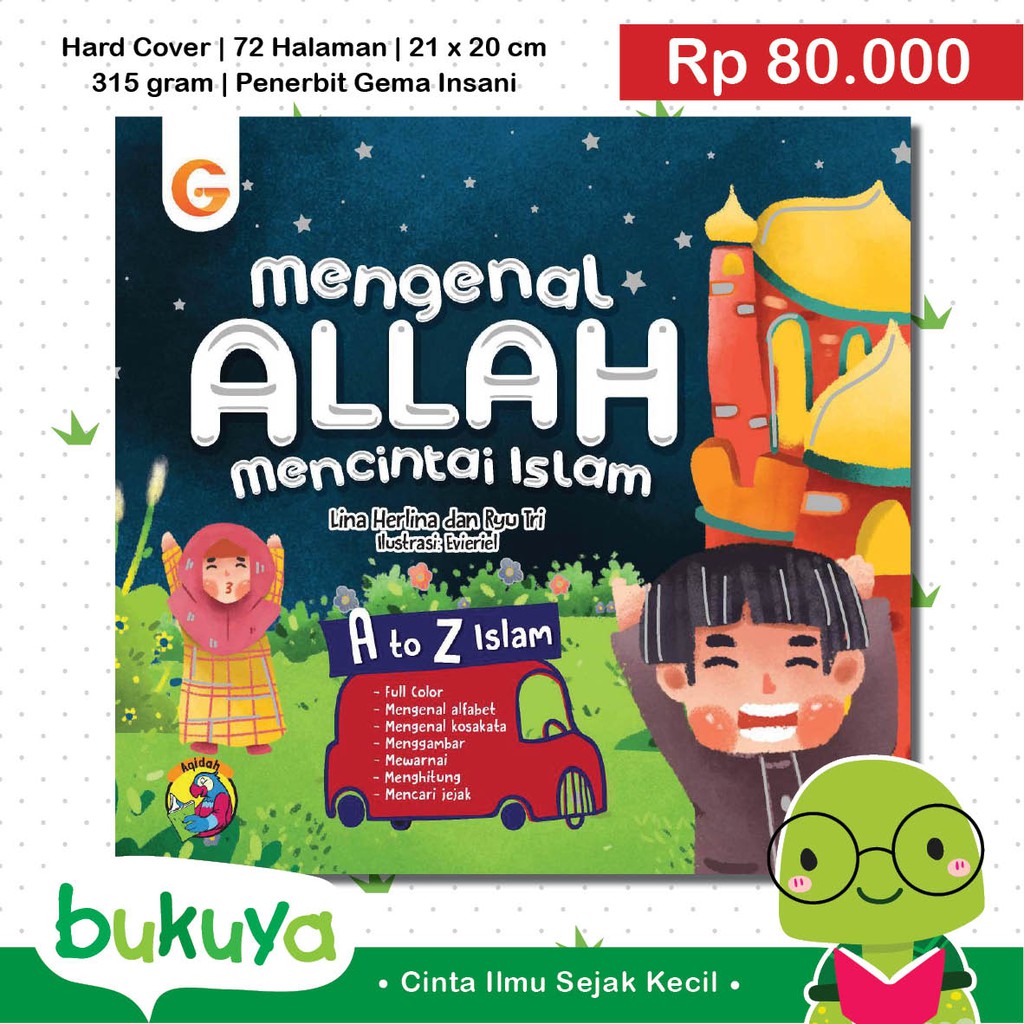 Jual Buku Anak Muslim Mengenal Allah, Mengenal Islam ; A to Z ...