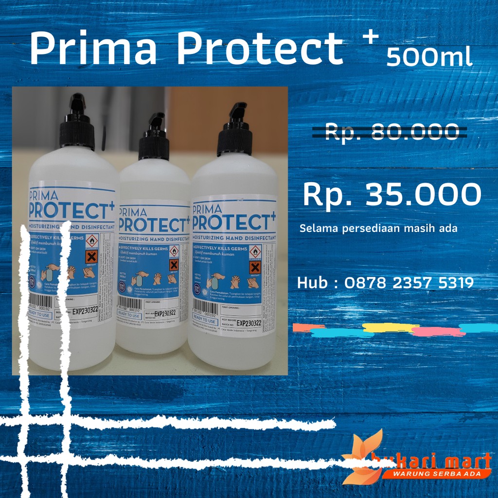 Jual Prima Protect 500 Ml Indonesia|Shopee Indonesia