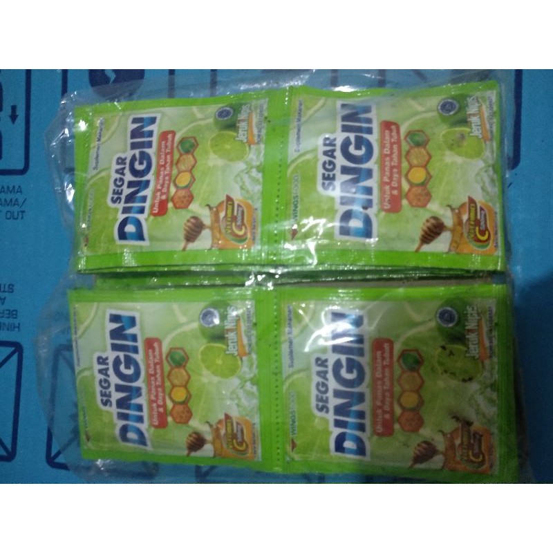 Jual Segar Dingin 1 renceng isi 12sachet | Shopee Indonesia