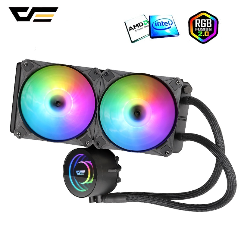 Jual PREORDER darkFlash Water Cooling PC Liquid Cooling RGB Fan AURA ...