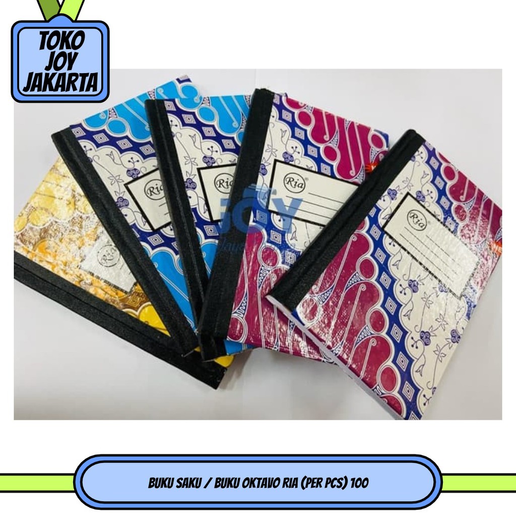 Jual Buku Saku / Buku Oktavo Ria (per pcs) 100 | Shopee Indonesia