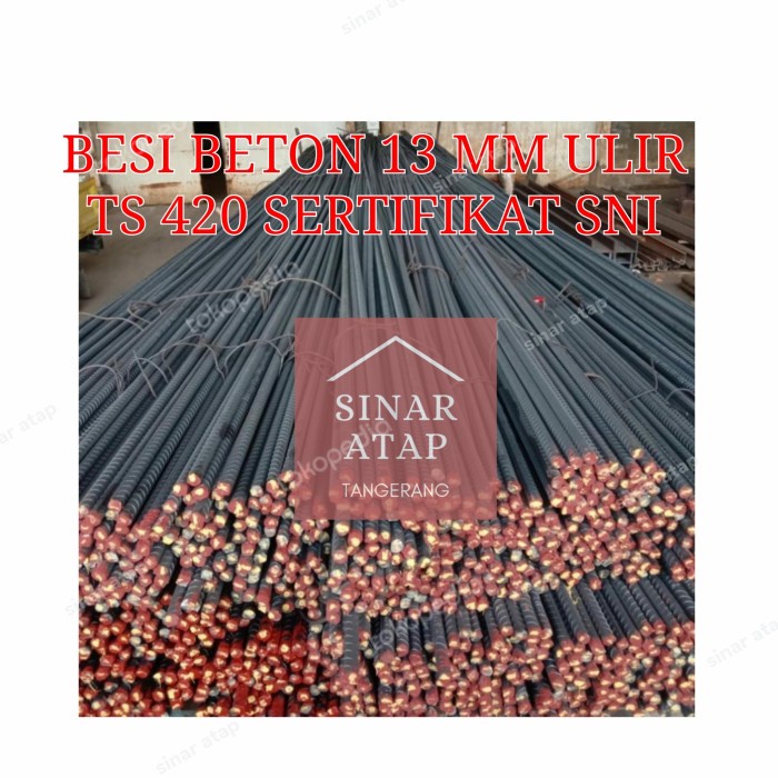 Jual Besi Beton 16 mm ULIR TS420 x 12 Meter | Shopee Indonesia
