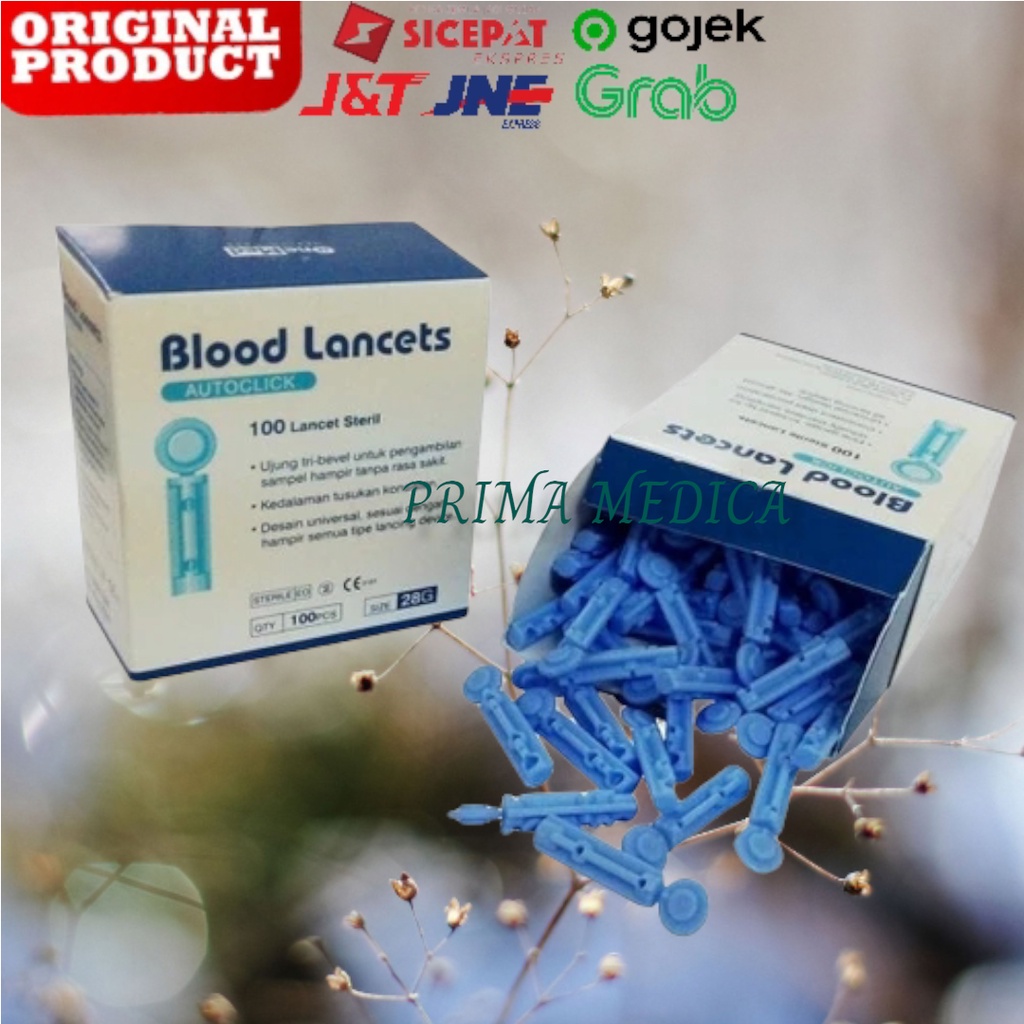 Jual blood lancets onemed 28G | Shopee Indonesia
