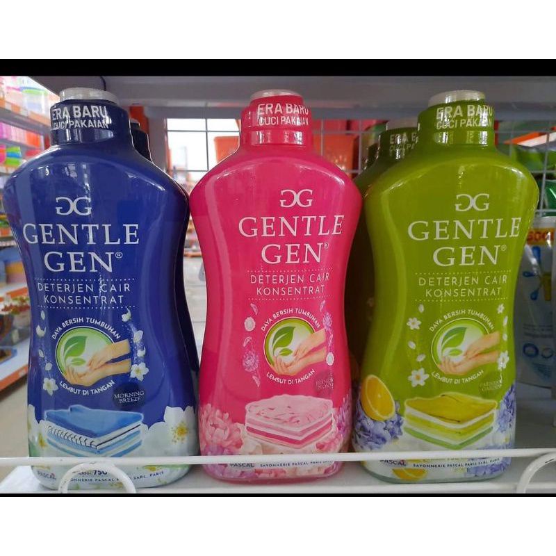 Jual Gentle Gen Detergen Cair 750 ml | Shopee Indonesia