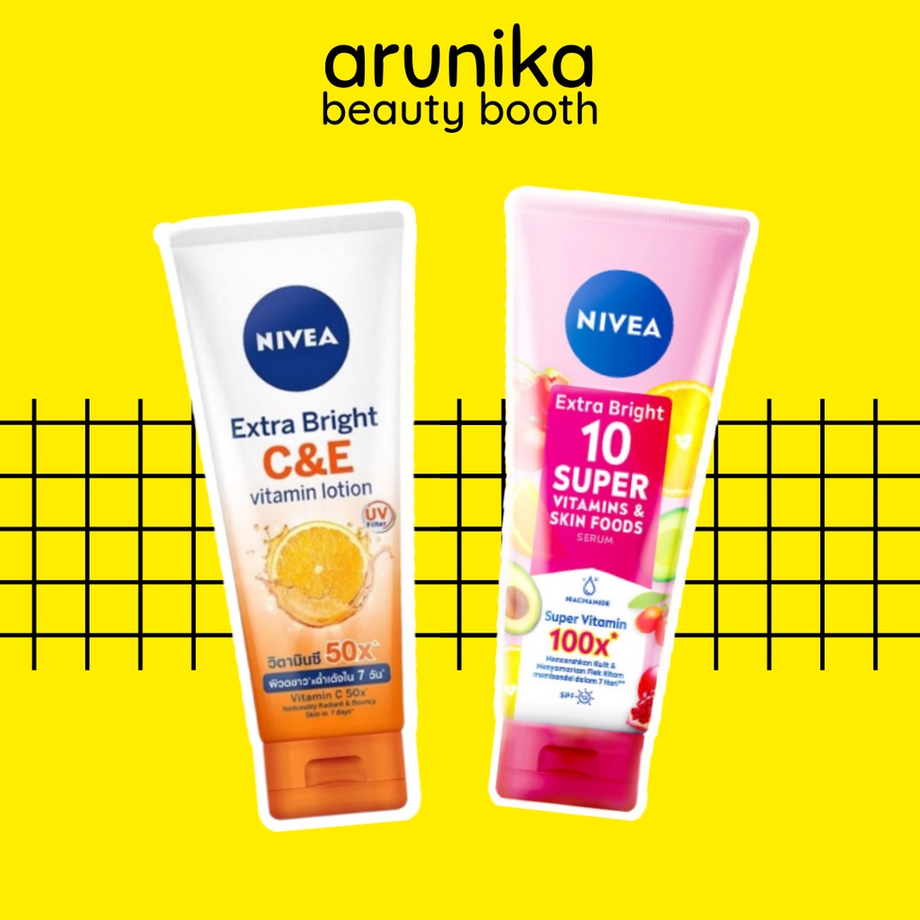 Jual Nivea Extra Bright C&E Vitamin Lotion | Nivea C&E Body Lotion | Nivea Extra Bright Body ...