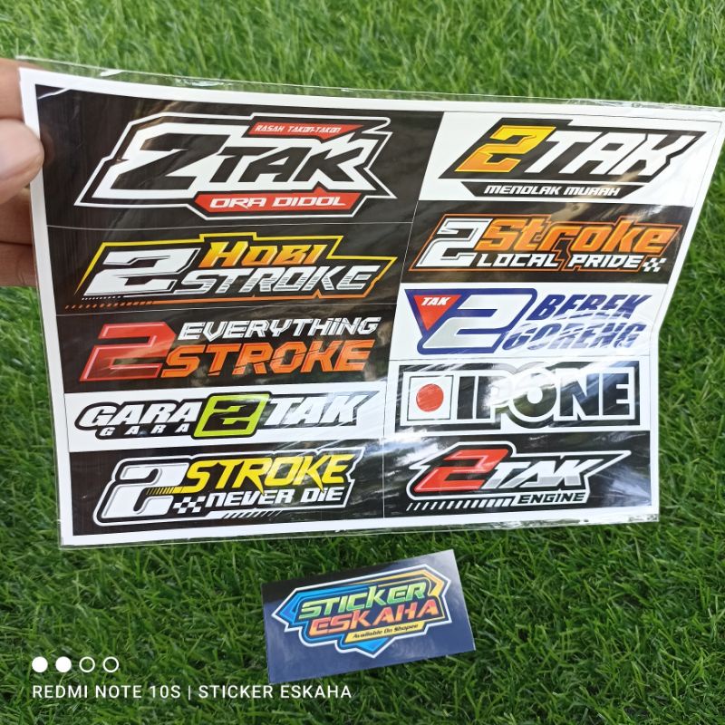Jual Stiker 2 TAK, 2 Stroke, Two Stroke Lovers Indonesia | Shopee Indonesia