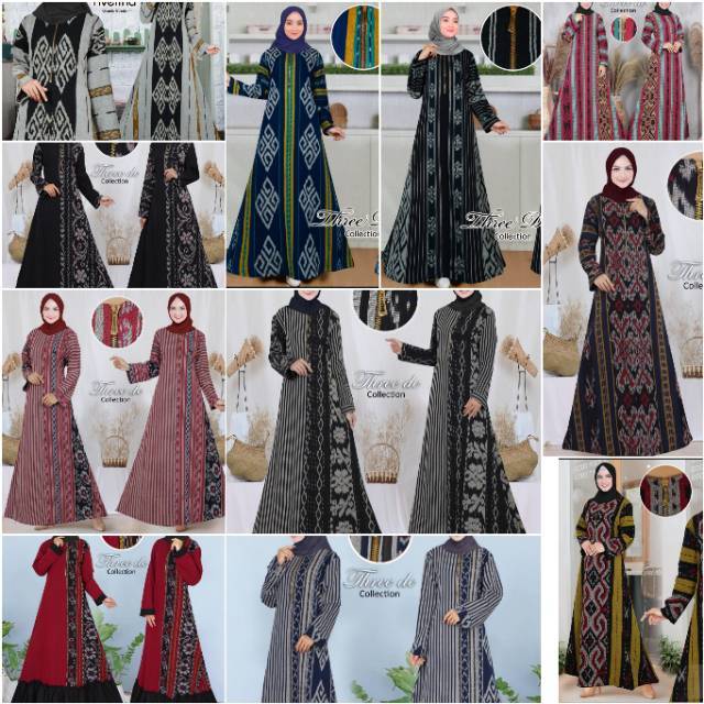 GAMIS TENUN ETNIK AVELINA | Shopee Indonesia