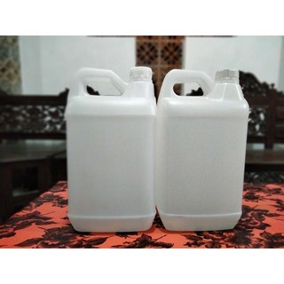 Jual Botol Plastik Jerigen murah Dirigen Jirigen Jrigen Putih Natural 5 ...