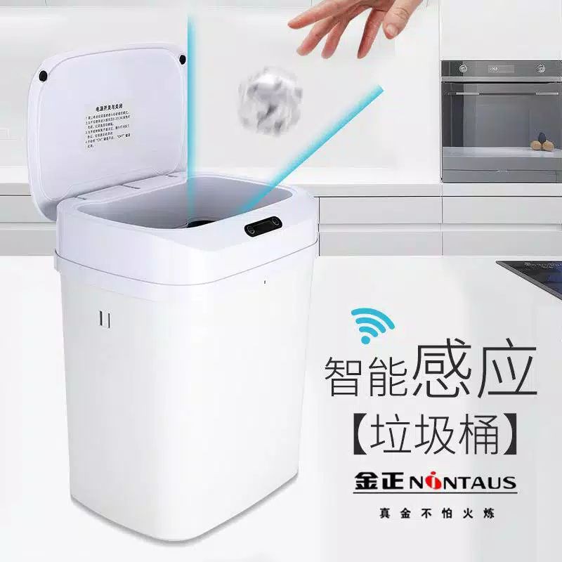 Jual Tong Sampah SENSOR CERDAS OTOMATIS Buka Tutup TANPA SENTUH Smart ...