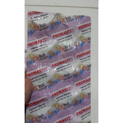 Jual PROMAVIT STRIP ISI 10 KAPSUL | Shopee Indonesia