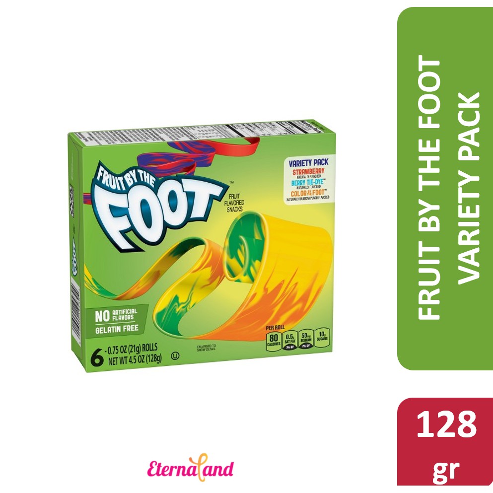 Jual Fruit By The Foot Candy Variety Pack - permen roll aneka rasa ...