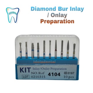Jual Dental Diamond Bur Preparasi Inlay Onlay Preparation | Shopee ...
