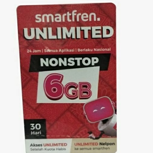 Jual Voucher Smartfren Unlimited Nonstop 6GB | Shopee Indonesia