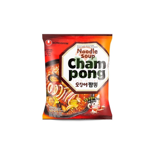 Jual Nongshim Instant Noodle Soup Champong [124 gr] | Shopee Indonesia