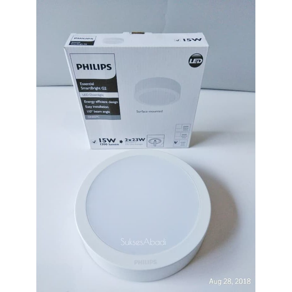 Jual DOWNLIGHT LED OUTBOW PHILIPS DN027C 15w Indonesia|Shopee Indonesia
