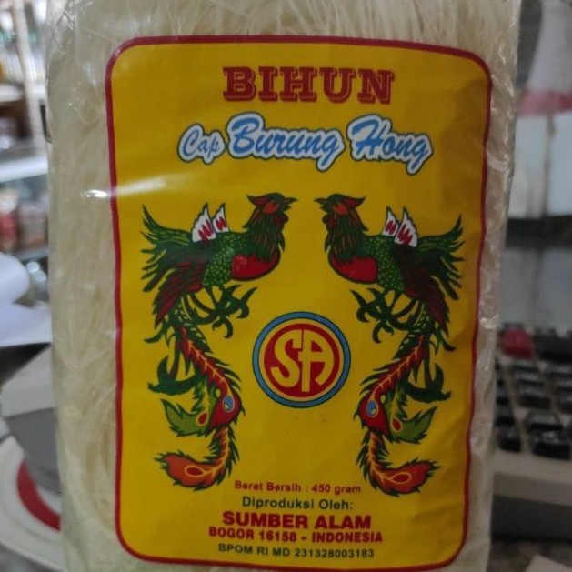 Jual Bihun Cap Burung Hong 450 gram | Shopee Indonesia