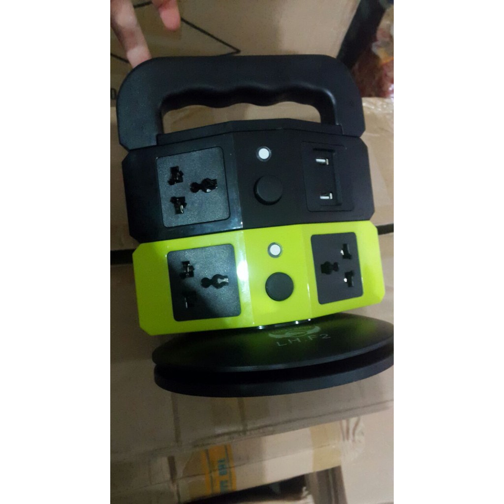 Jual Universal Socket Listrik 1.8 Mtr 2 Tingkat | Shopee Indonesia