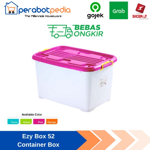 Jual Container Box Ezy 52 Container Storage Box Indonesia|Shopee Indonesia