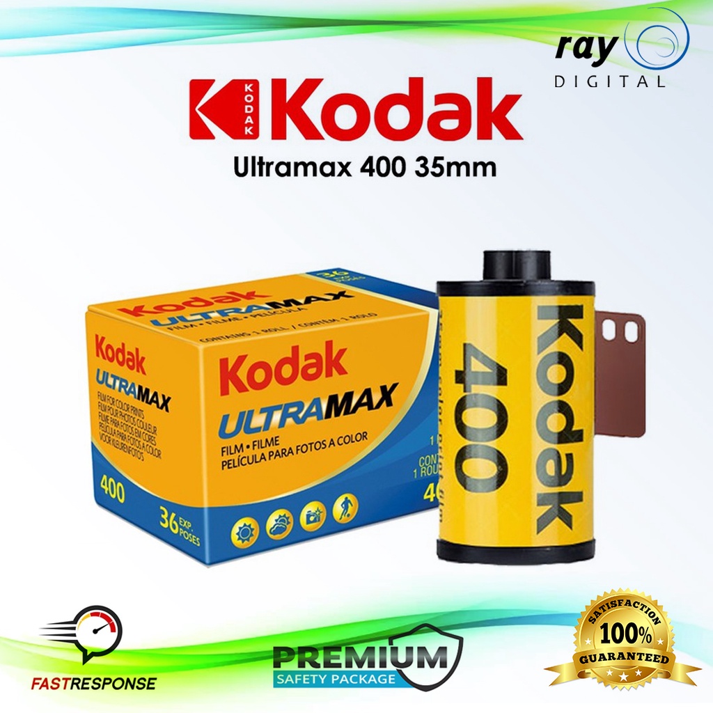 Jual Kodak GC/UltraMax 400 Color Negative Film (35mm Roll Film, 36 Exposures) | Shopee Indonesia