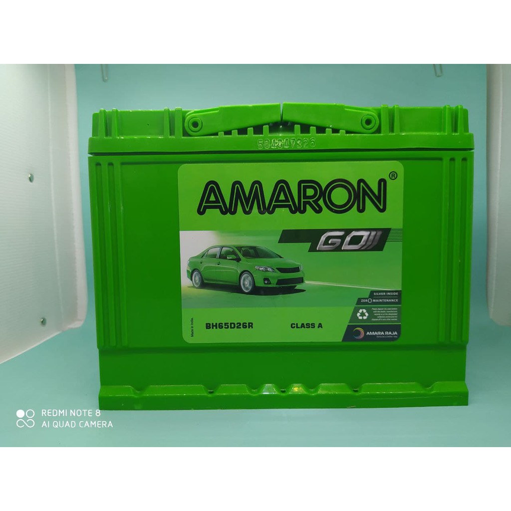 Jual AKI MOBIL MITSUBISHI FUSO AMARON GO MF/KERING NS70 12V/65AH | Shopee Indonesia