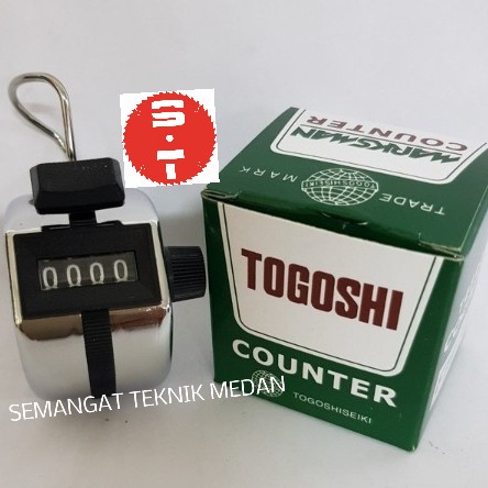 Jual FH-102 ALAT HITUNG TANGAN SATUAN MANUAL HAND COUNTER TOGOSHI FH102 ...