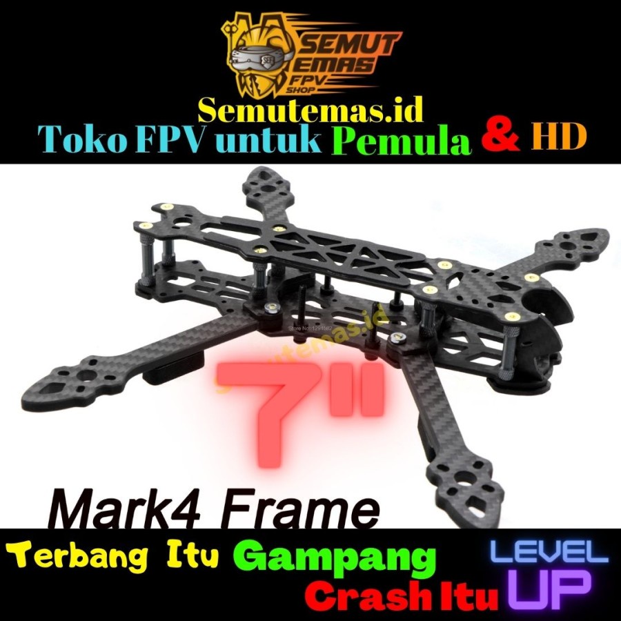 Jual Semut Emas Mark4 7 Inch Carbon Fiber Frame Kit bukan bouraq ...