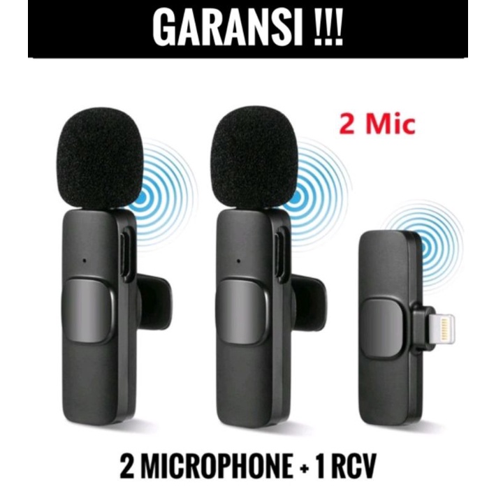 Jual Mic Hp Vlog Youtuber Portable Mic for Iphone and Android ...