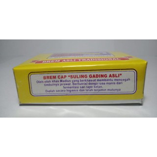 Jual BREM ASLI TRADISIONAL MADIUN CAP SULING GADING Indonesia|Shopee ...