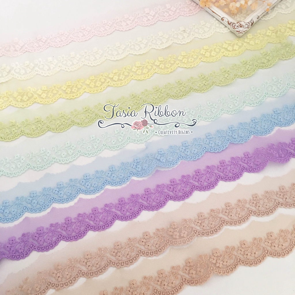 Jual Renda Tile Bunga 3 Ulir ECER-PART1 (NEW) | Shopee Indonesia