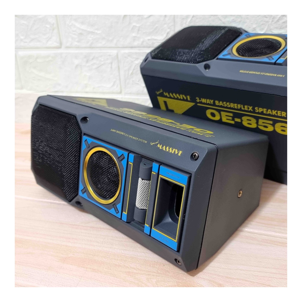 Jual Speaker Massive Bass Reflex Box 3-Way 4 inch Per SET isi 2 pcs ...