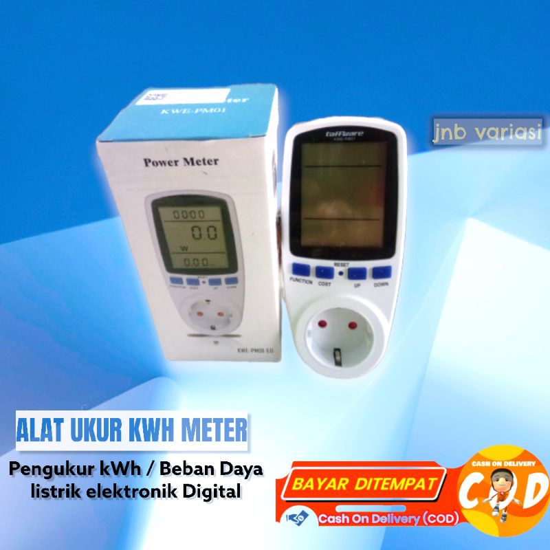 Jual Alat pengukur daya beban listrik Kwh daya Meter Volt meter listrik Alat pengukur Ampere ...