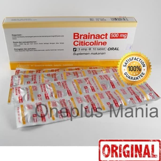 Jual Produk Terbaru - Brainact 500 Mg (Harga Perbox) | Shopee Indonesia