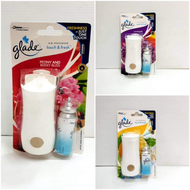Jual Glade Spray Pengharum Ruangan Touch & Fresh Air Freshener ( Alat ...