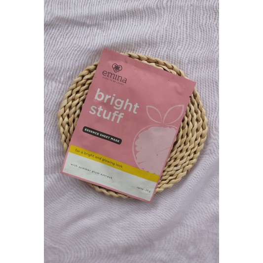 Jual Emina Bright Stuff Essence Sheet Mask 23gr | Shopee Indonesia
