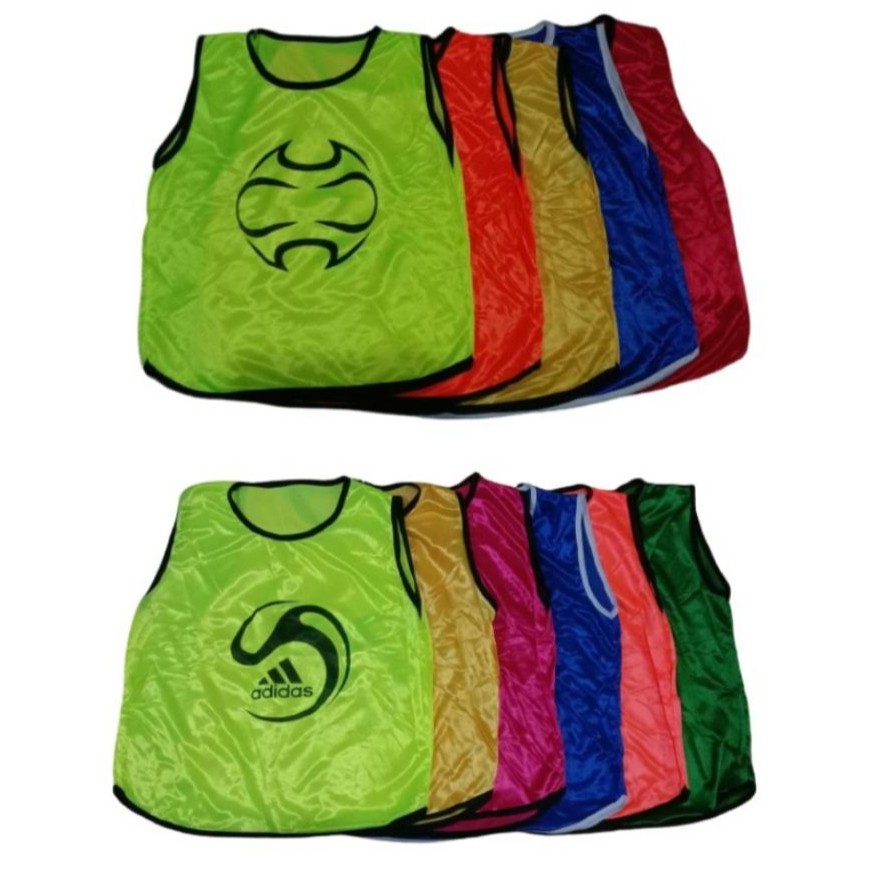 Jual Rompi Olahraga Rompi Bola Futsal DEWASA CANGKANG & AD ISI 12bh ...