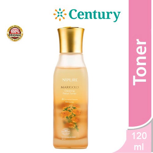 Jual npure Marigold Flower Face Toner 120 Ml | Shopee Indonesia