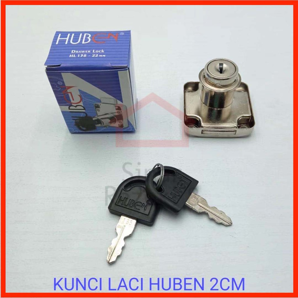 Jual Kunci Laci Huben Padat HL 138-22 / Pintu Lemari | Shopee Indonesia