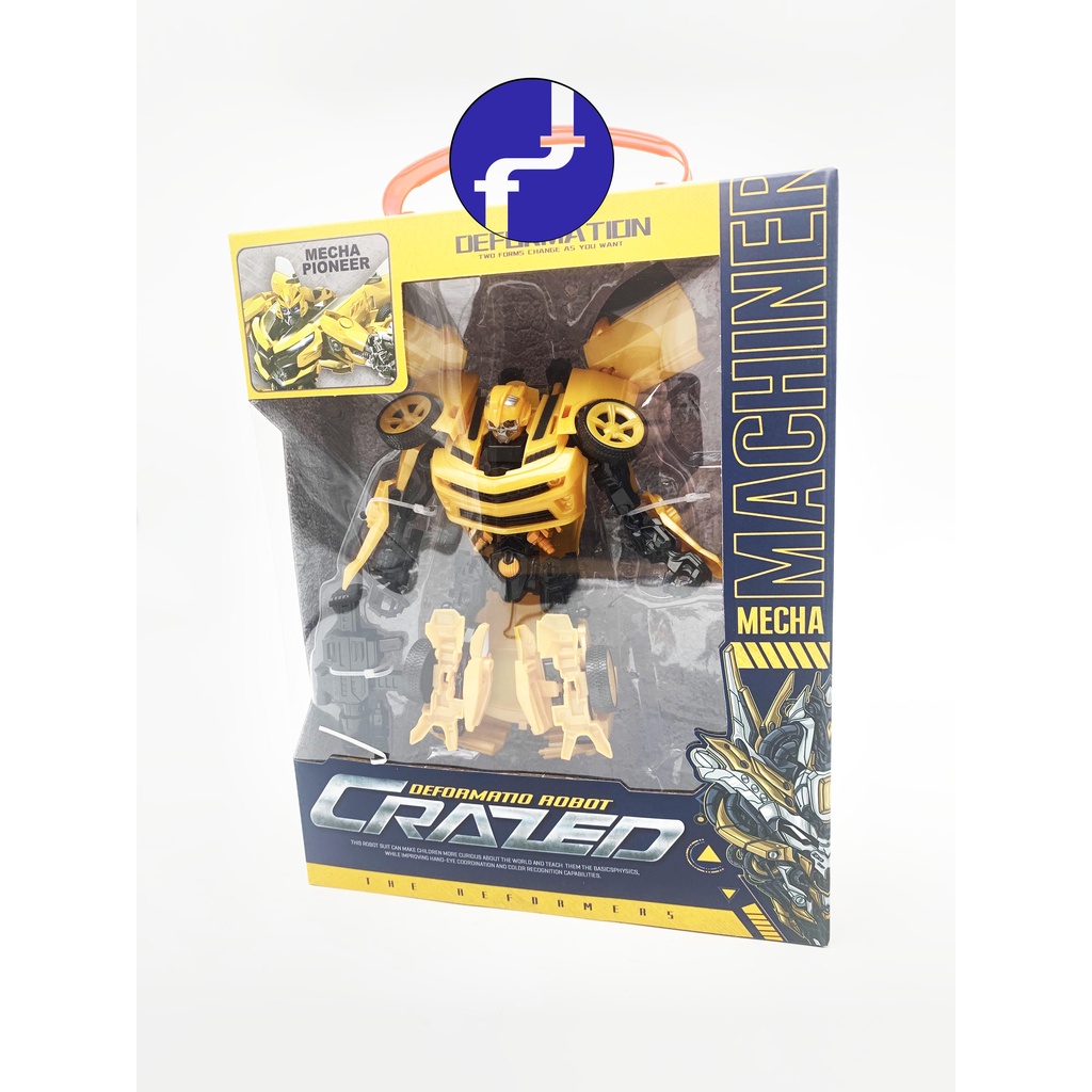 Jual Mainan Anak Deformation Robot The Transformer Optimus Prime Bumble ...