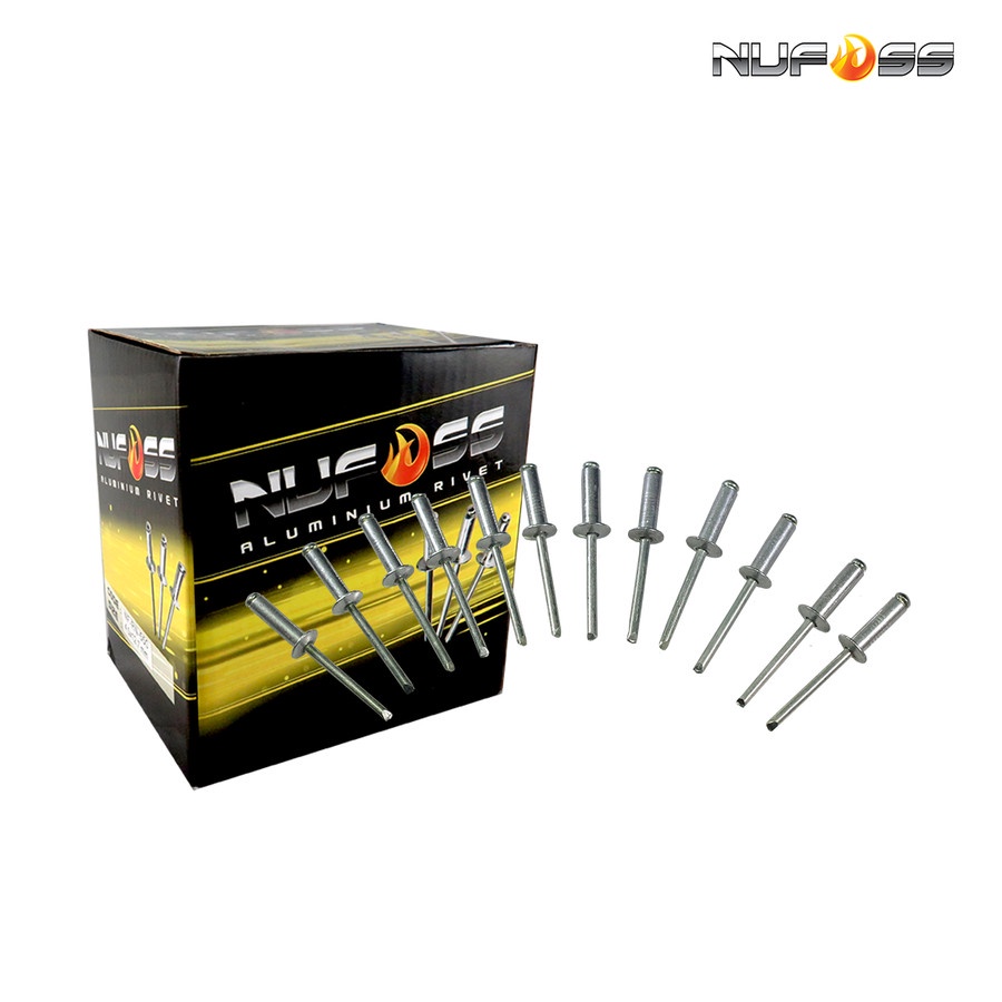 Jual Paku Rivet 4 mm x 12.7 mm no 550 Paku Blind Rifet 4mm x 12,7mm 50 ...