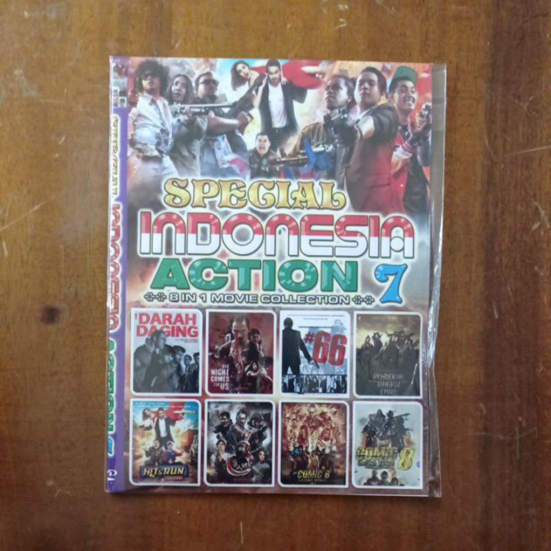Jual KASET FILM 8 IN 1 COLLECTION SPECIAL INDONESIA ACTION 7 Indonesia ...