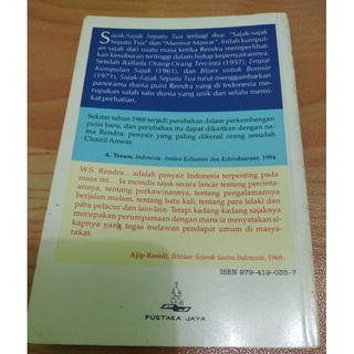 Jual Buku Kumpulan puisi Rendra : Sajak-sajak sepatu tua | Shopee Indonesia