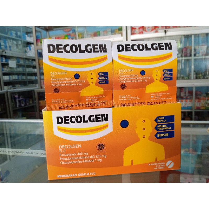 Jual DECOLGEN TABLET ISI4 | Shopee Indonesia