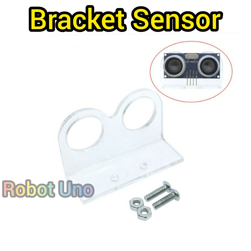 Jual HC-SR04 Bracket Dudukan Stand Sensor Ultrasonic HC-SR04 | Shopee ...
