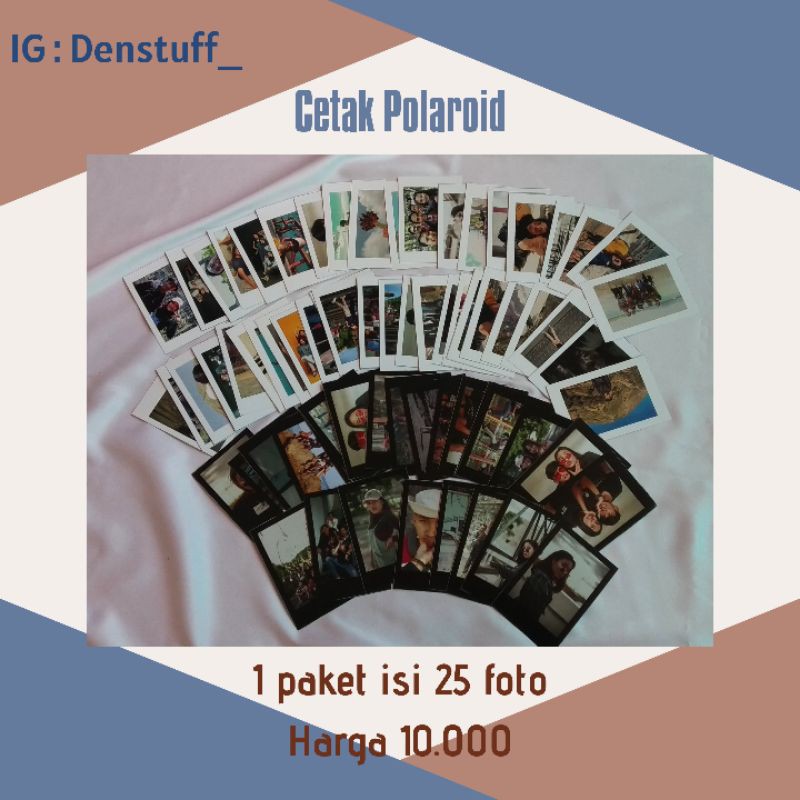 Jual cetak foto polaroid/ polaroid | Shopee Indonesia