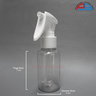Jual Botol Trigger Spray 70 ml - botol kosmetik 70 ml - botol skincare ...