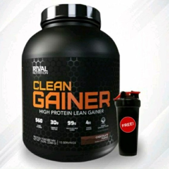 Jual Rival Nutrition Clean Gainer 5 Lbs 5lbs 5 Lb 5lb Mass Weight