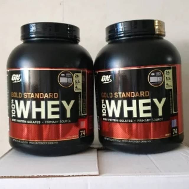 Jual Optimum Nutrition Whey Protein Standard ON Whey Protein 5lbs ...